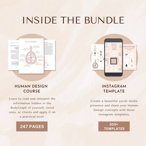 Human Design Course & Instagram Canva Template Bundle (PDF) - Etsy
