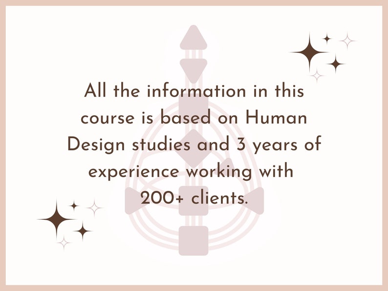 HUMAN DESIGN Energy Types Guide Course Manifestor - Etsy