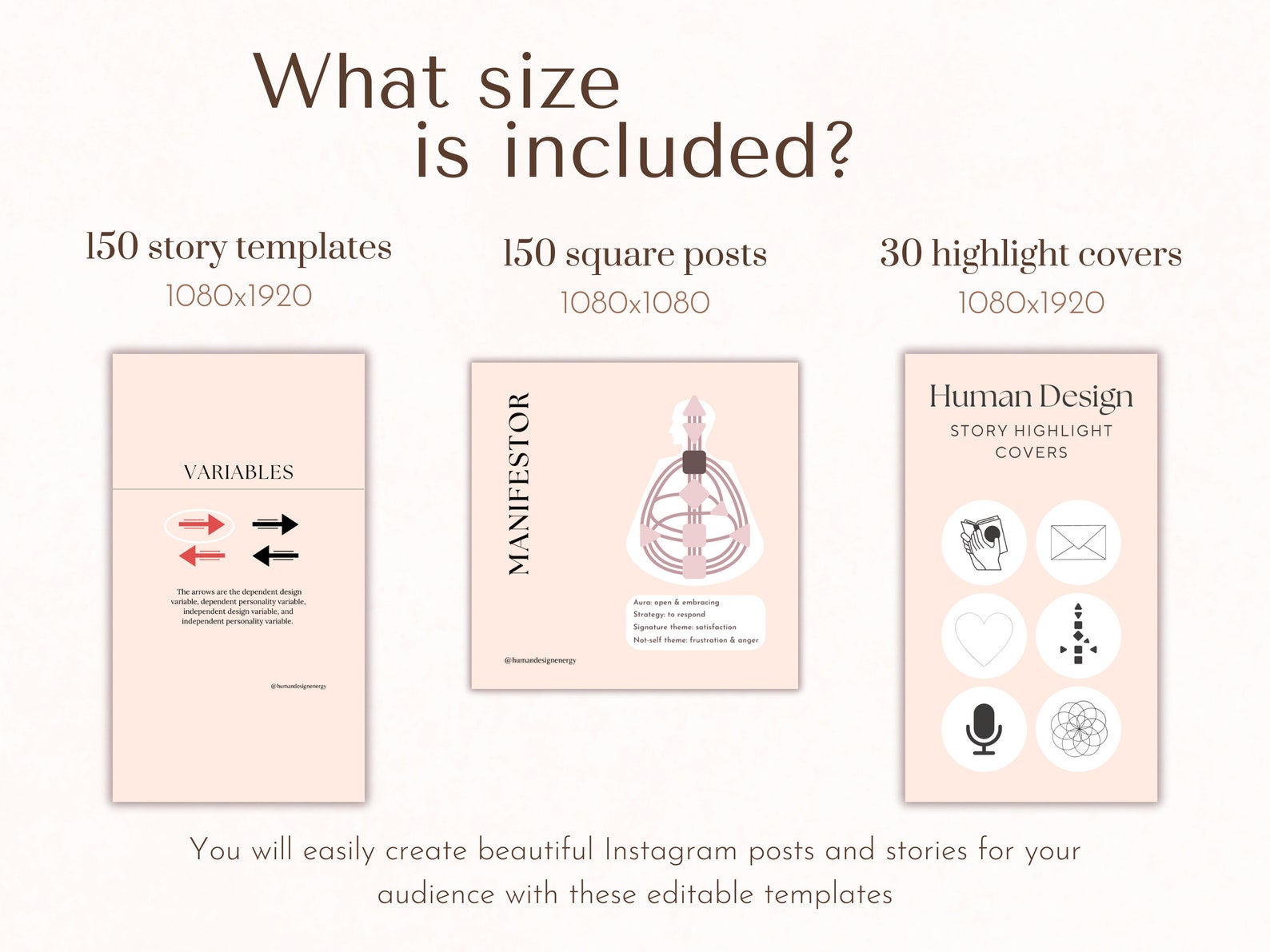 Human Design Instagram Templates: 300+ Canva HD Bodygraph Posts ...