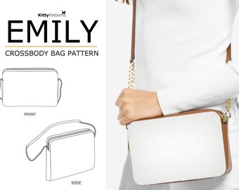 Emily Crossbody Bag / PDF Sewing Pattern / Allsewpetite - Etsy