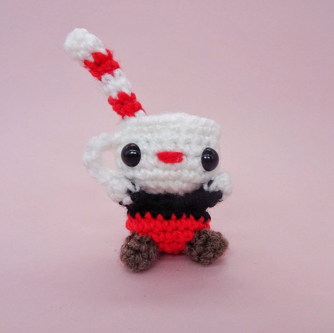 Cuphead and Mugman Amigurumi crochet PDF Pattern - Etsy