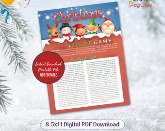 Left Right Christmas Game, Christmas Game, Christmas Story Left Right ...
