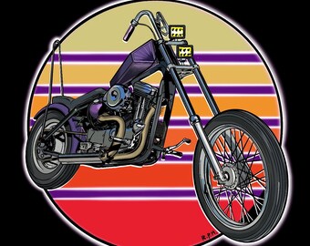 Custom Chopper Stickers - Etsy