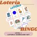 Spanish Vocabulary Loteria - Spanish Bingo - Spanish Learning Game ...