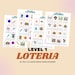 Spanish Vocabulary Loteria - Spanish Bingo - Spanish Learning Game ...