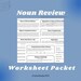 Comprehensive Noun Worksheet & Review Packet | Grammar Curriculum ...
