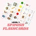 Spanish Flashcards - Level 1 Beginner Spanish Flashcards - 68 ...