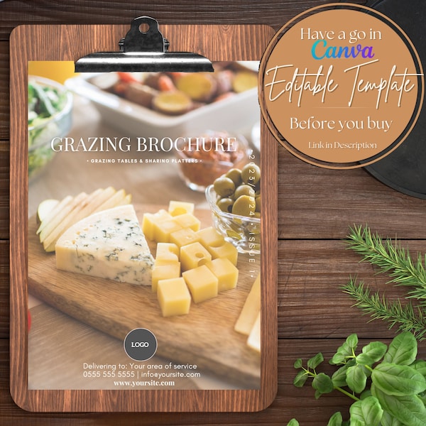 Grazing Table Template - Etsy