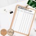 Printable Stock and Inventory List Inventory Tracker | Stock List Stock ...