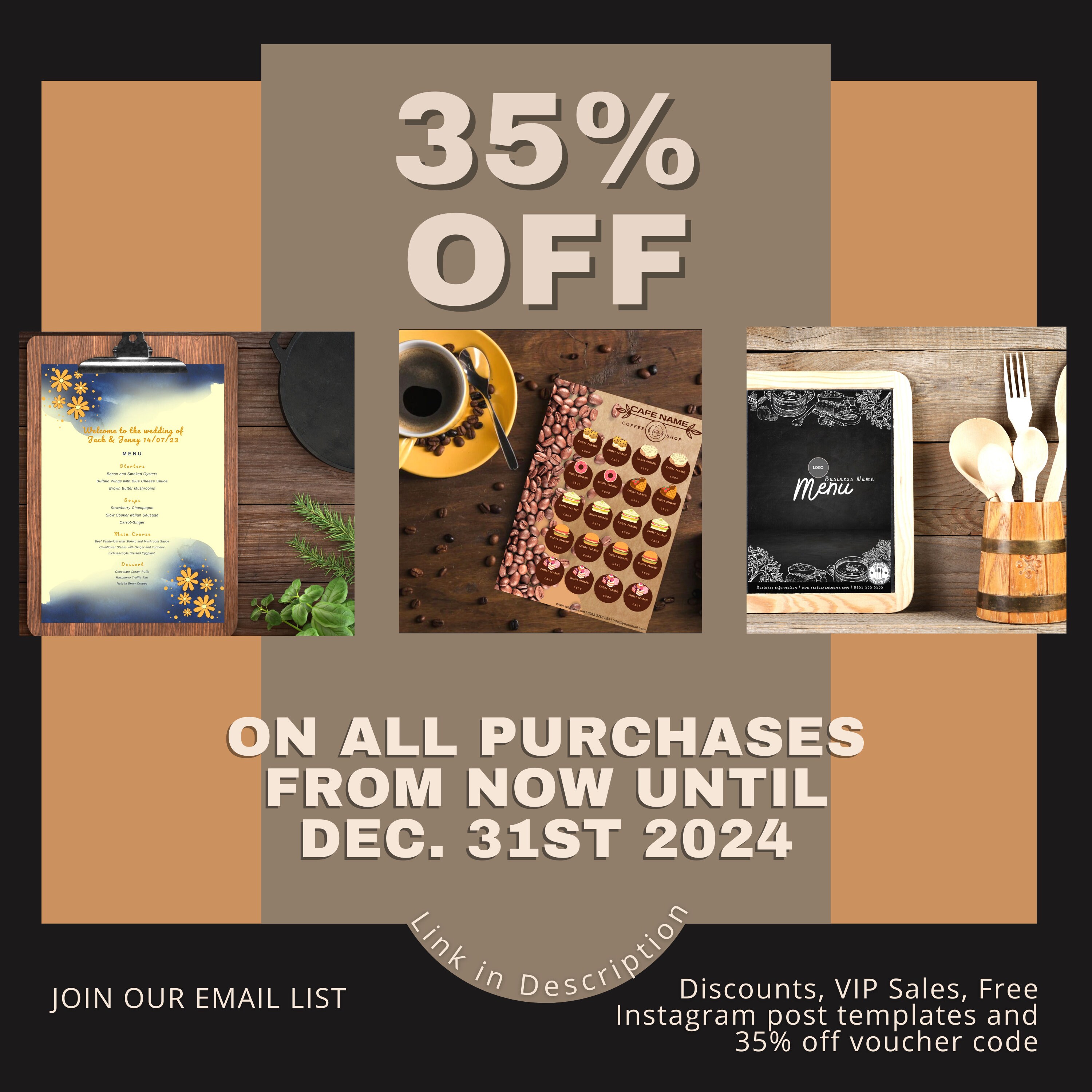 Luxury Grazing Tables, Grazing Boards & Platters Menu | Editable Canva ...