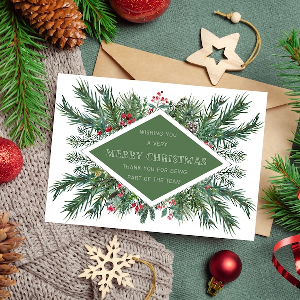 Christmas Cards to Employees - Etsy