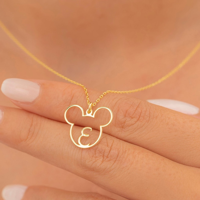 Minnie Mouse Name Necklace - Etsy