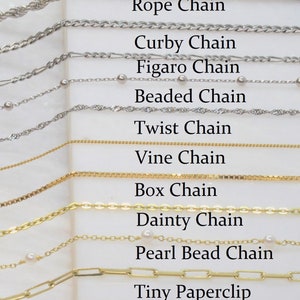 Rope Chain, Curby Chain, Figaro Chain,bead Chain,twist Chain ...