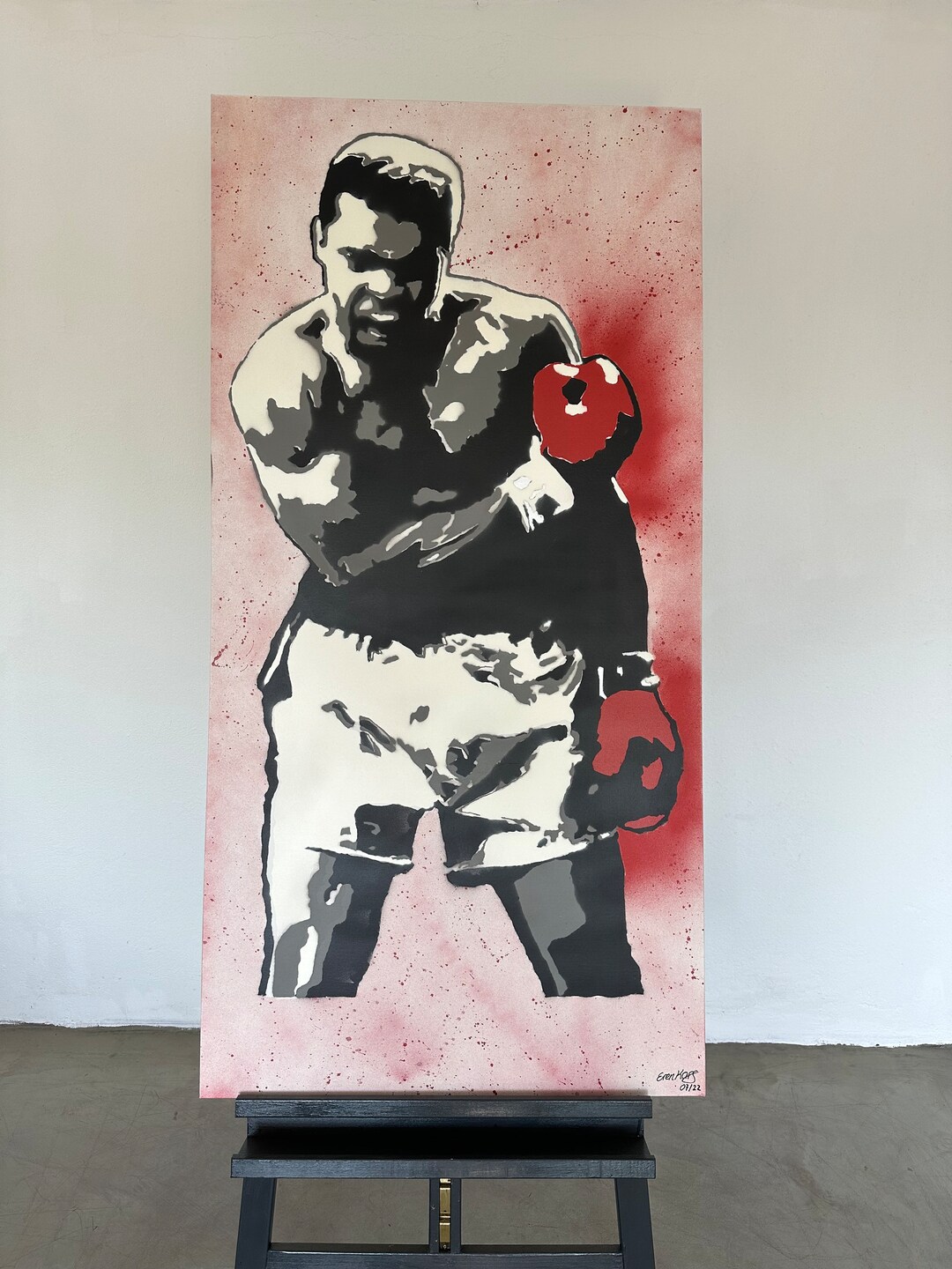 Muhammad Ali Graffiti Art (sprayed) - Etsy