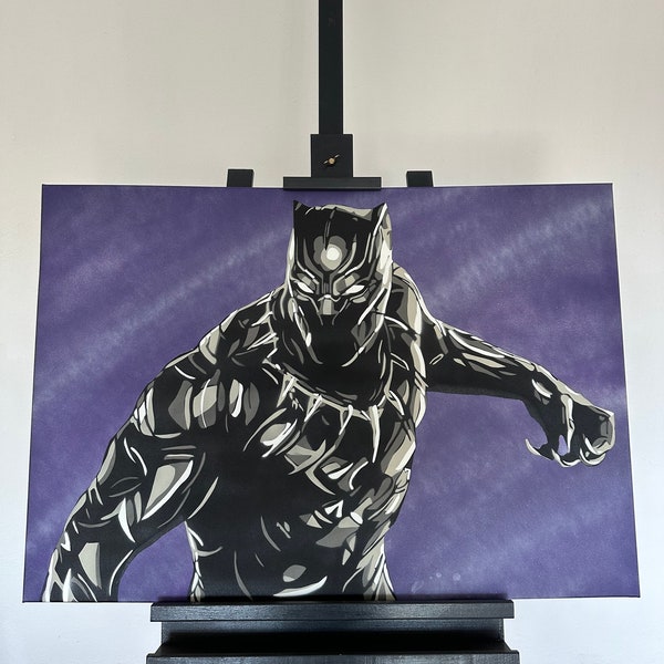 Panther Graffiti Art - Etsy