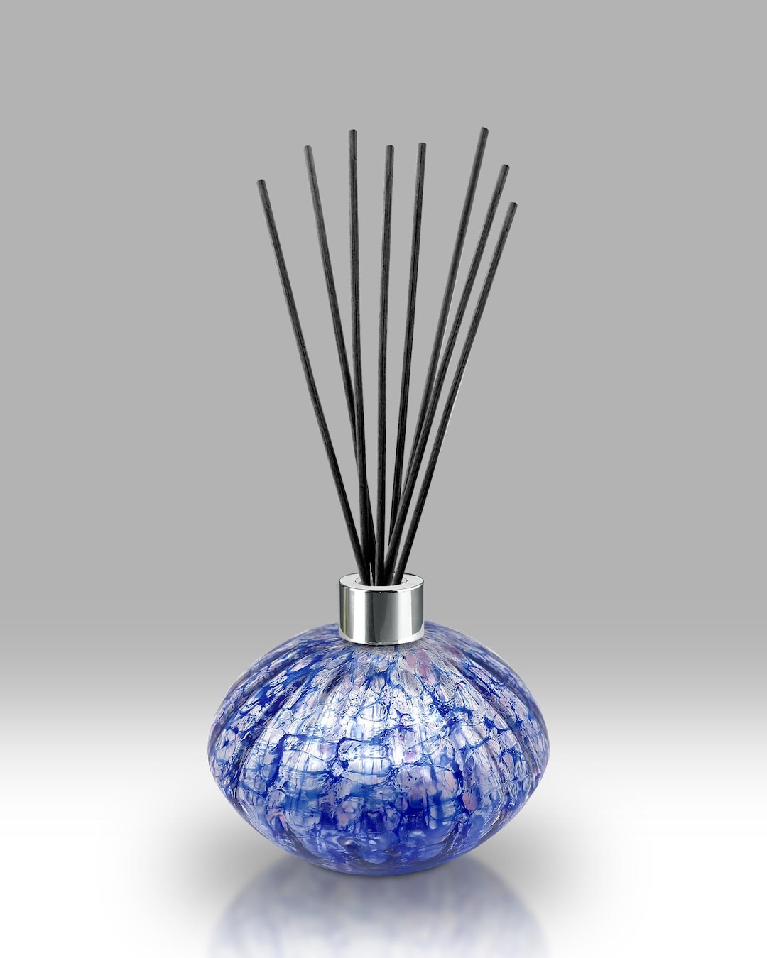 Handmade Mouth Blown Aurora Collection Sphere Reed Diffuser by Nobile ...