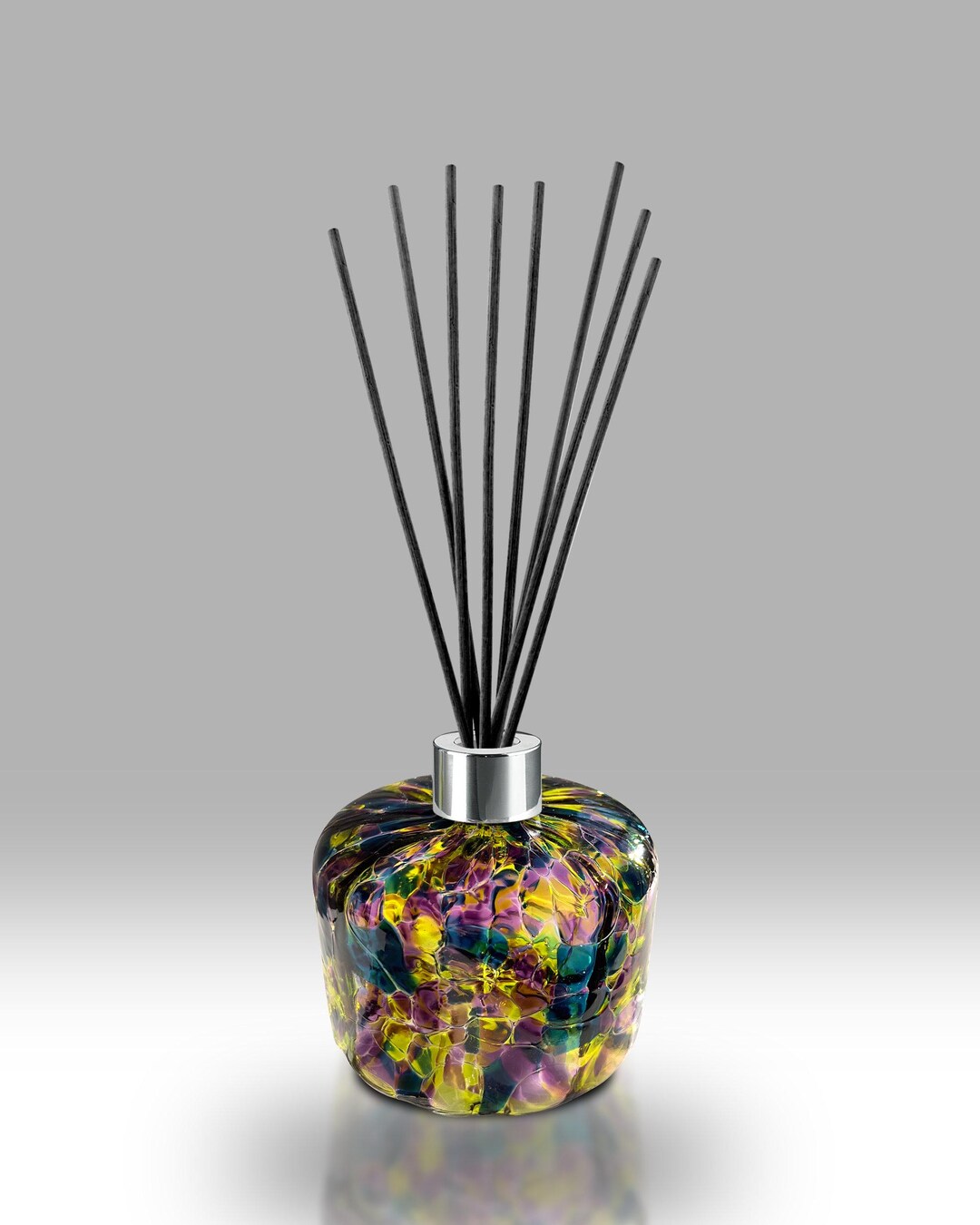 Aurora Collection Handmade Mouth Blown Cylinder Reed Diffuser by Nobile ...