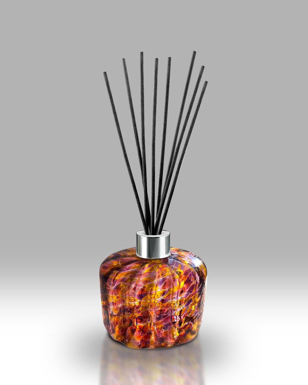 Aurora Collection Handmade Mouth Blown Cylinder Reed Diffuser by Nobile ...
