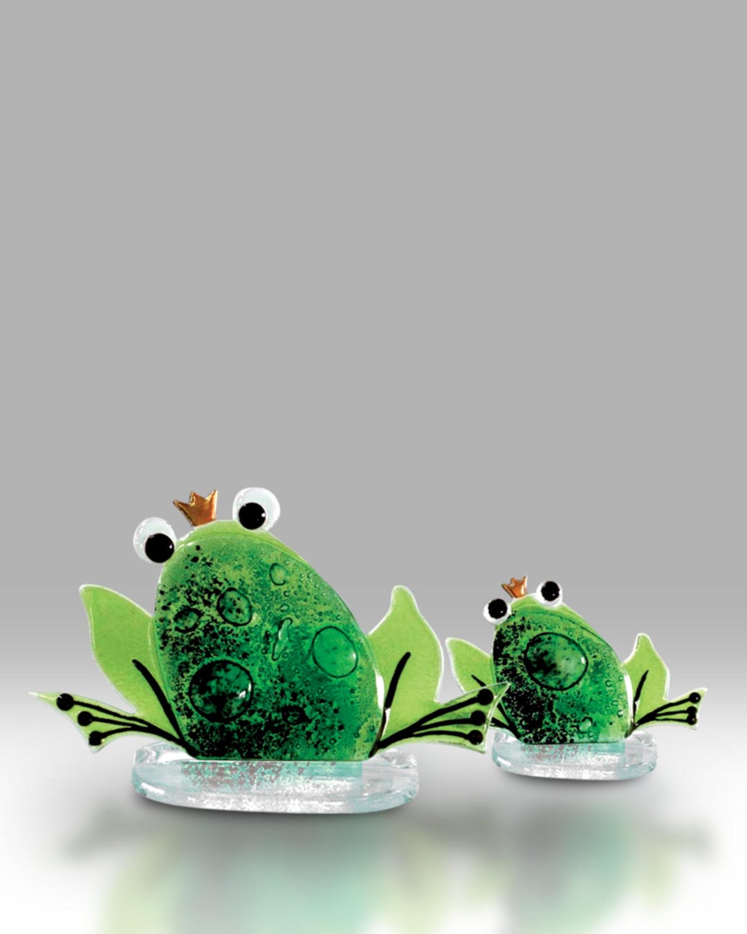 Handmade Fused Glass Frog - by Nobilé Glassware - Etsy UK