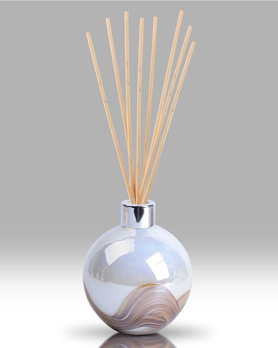 Handmade Artisan Reed Diffuser by Nobile Glassware - Etsy