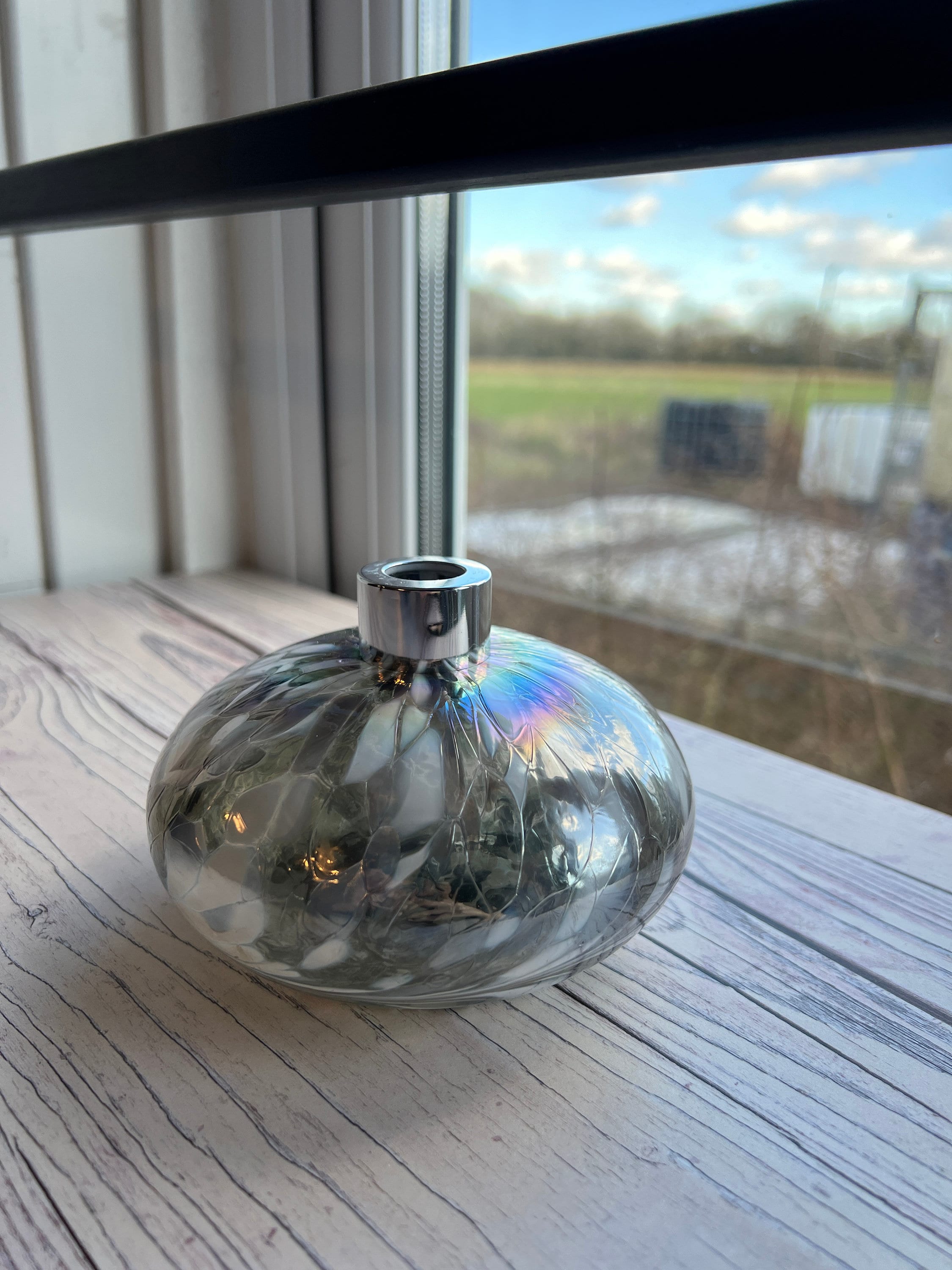 Handmade Mouth Blown Sphere Reed Diffuser by Nobile Glassware - Etsy