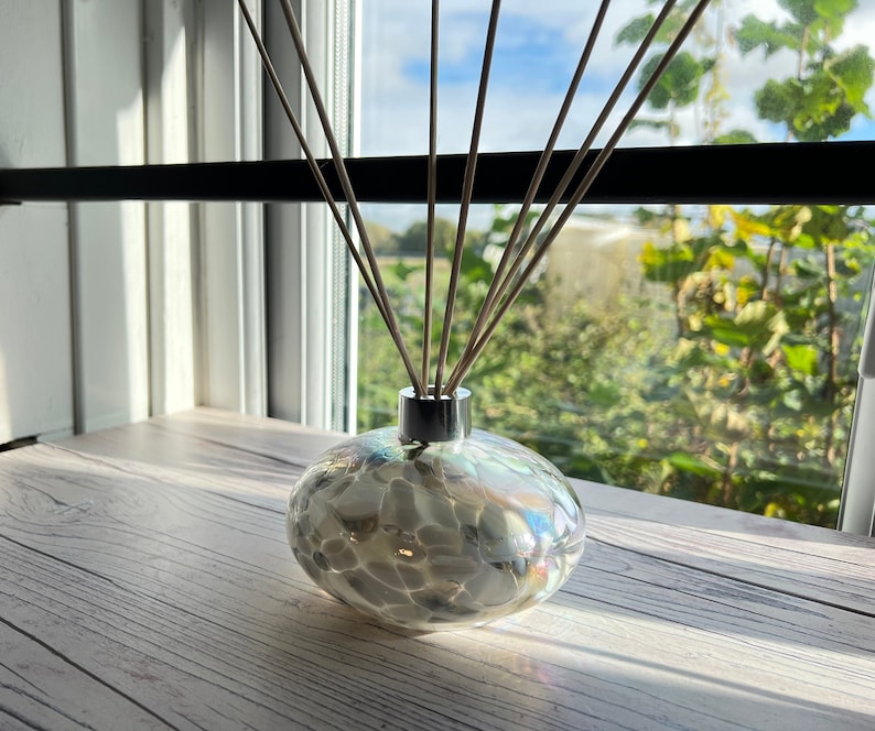 Handmade Mouth Blown Sphere Reed Diffuser by Nobile Glassware - Etsy UK