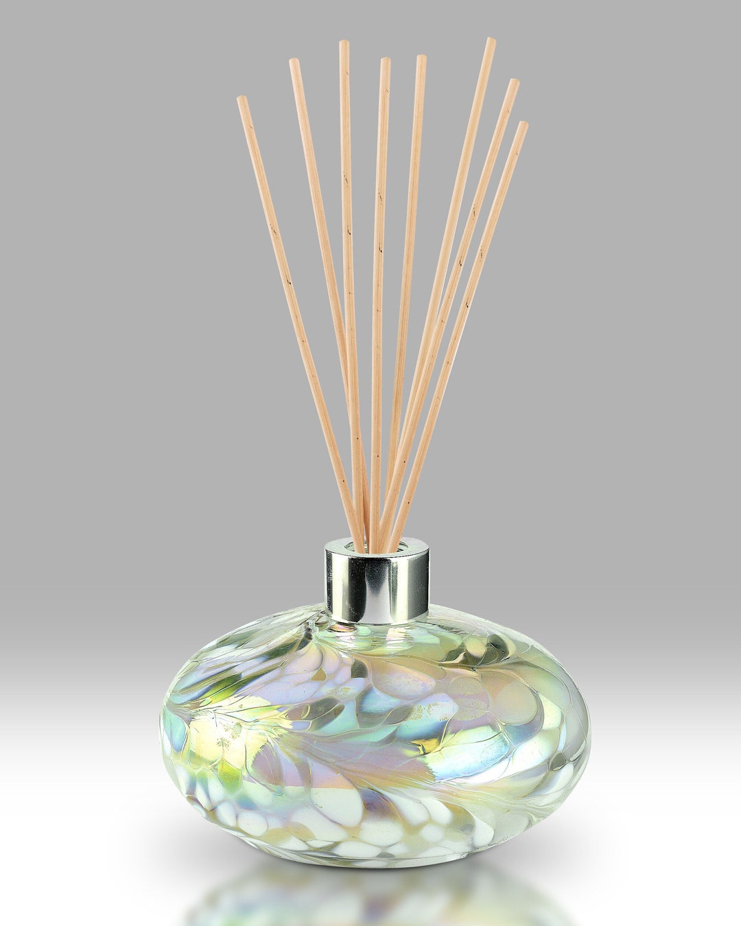 Handmade Mouth Blown Sphere Reed Diffuser by Nobile Glassware - Etsy UK