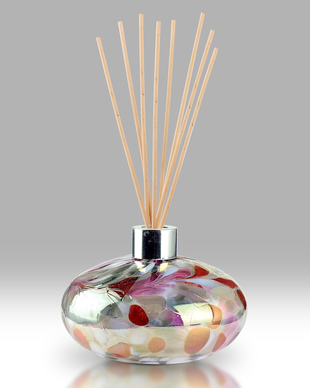 Handmade Mouth Blown Sphere Reed Diffuser by Nobile Glassware - Etsy