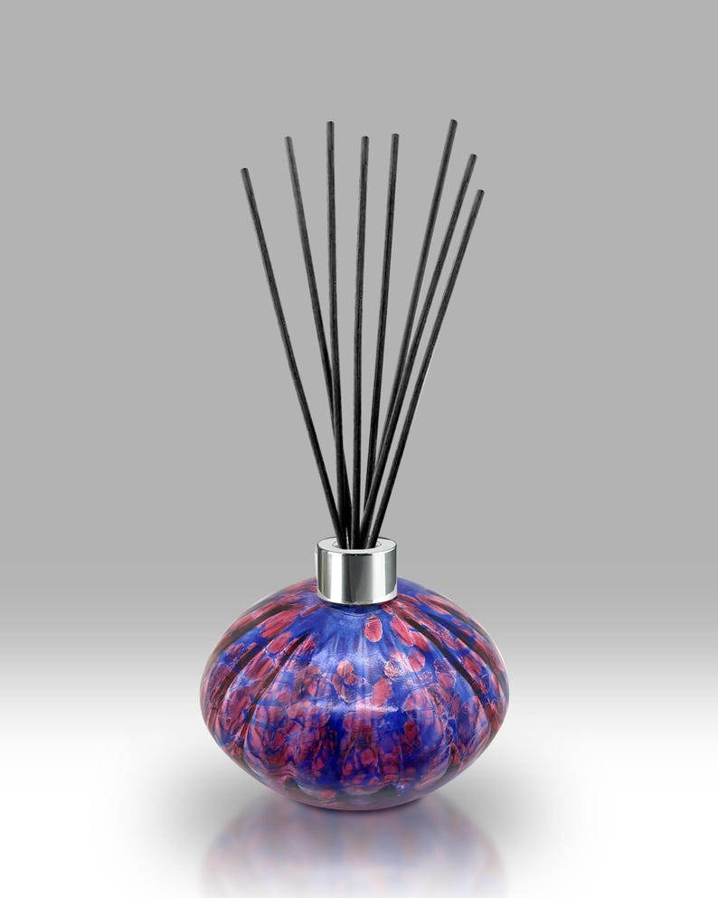 Handmade Mouth Blown Aurora Collection Sphere Reed Diffuser by Nobile ...