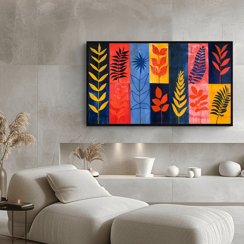 Matisse Frame TV Art Fall Garden Oil Painting Vintage Samsung Frame TV ...