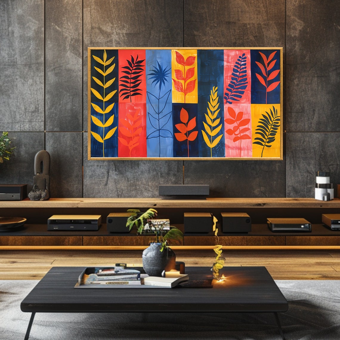 Matisse Frame TV Art Fall Garden Oil Painting Vintage Samsung Frame TV ...