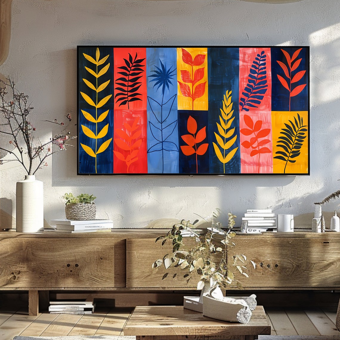 Matisse Frame TV Art Fall Garden Oil Painting Vintage Samsung Frame TV ...