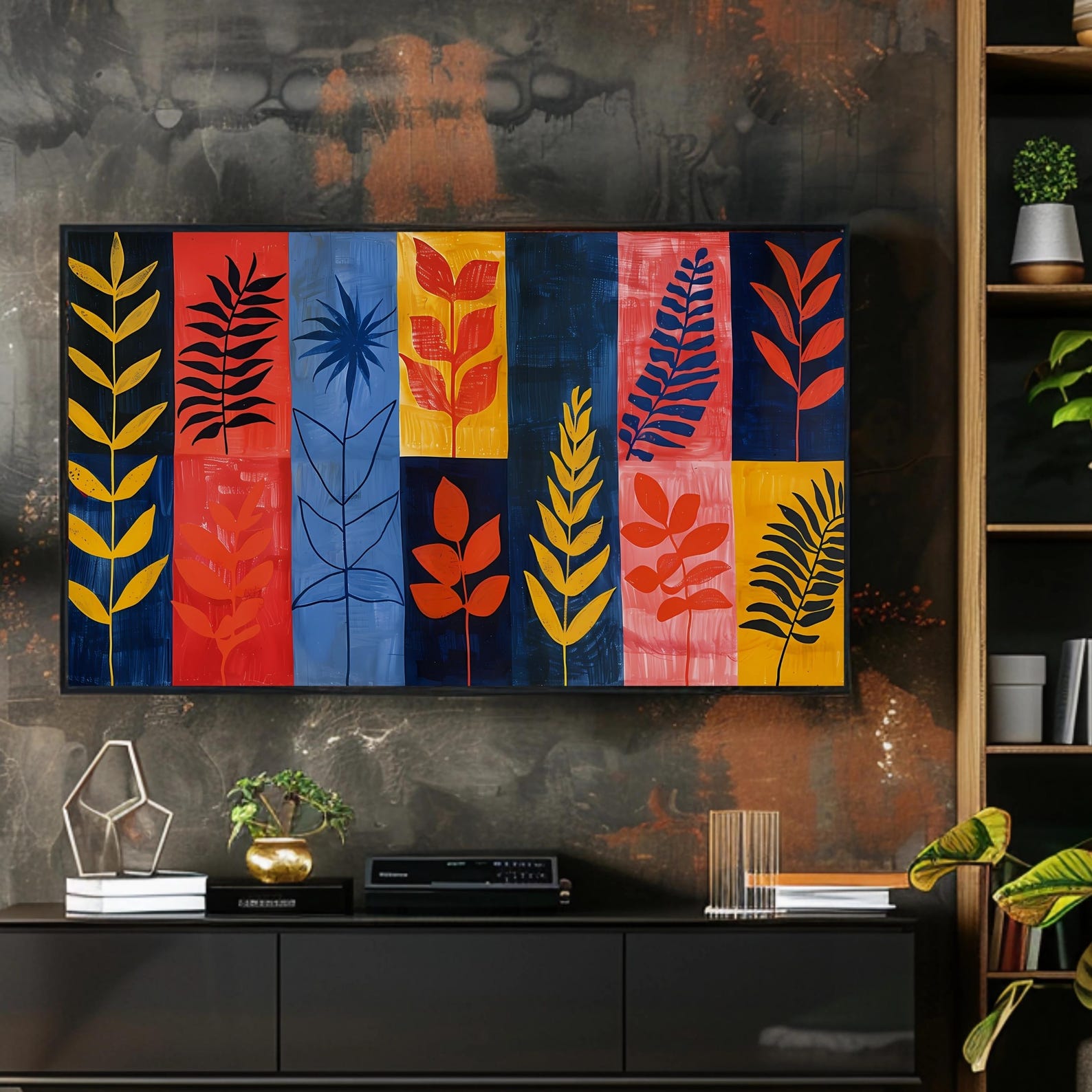 Matisse Frame TV Art Set of 12 Summer Garden Matisse Oil Painting ...