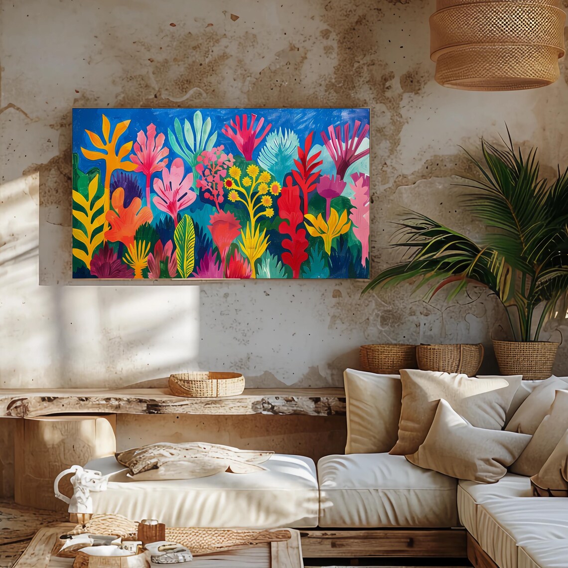 Matisse Frame TV Art Set of 12 Summer Garden Matisse Oil Painting ...