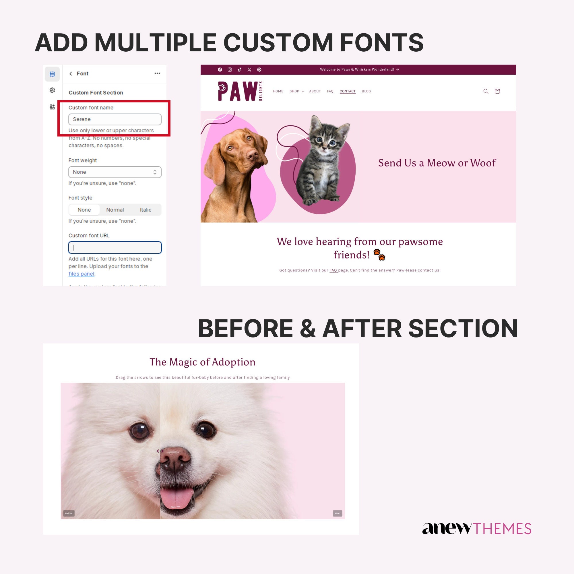 Feature-rich Pet Store Shopify Theme Pet Supplies & Dog Accessories ...