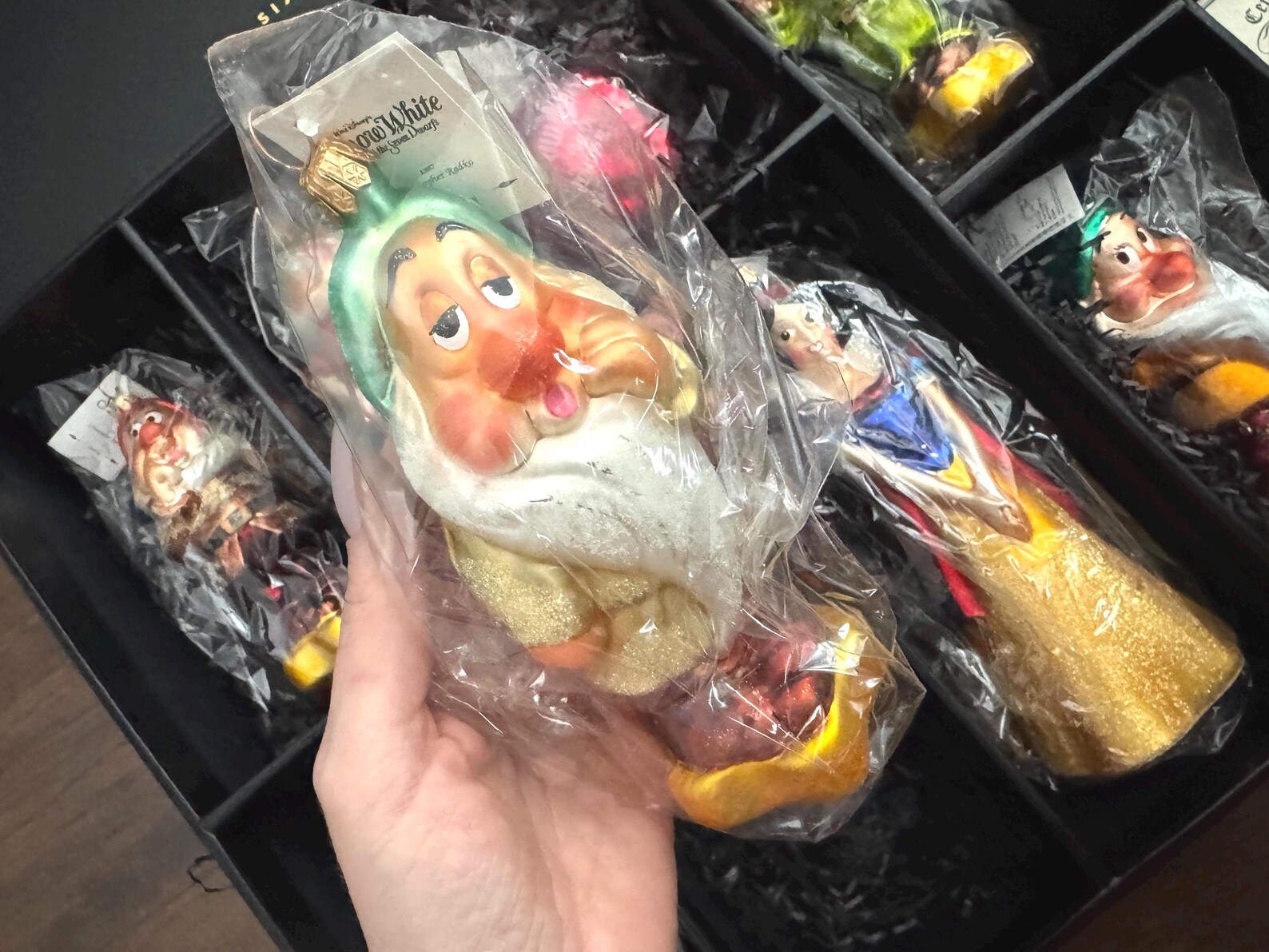 Christopher Radko Snow White & Seven Dwarfs 60th Anniversary 1997 LE ...