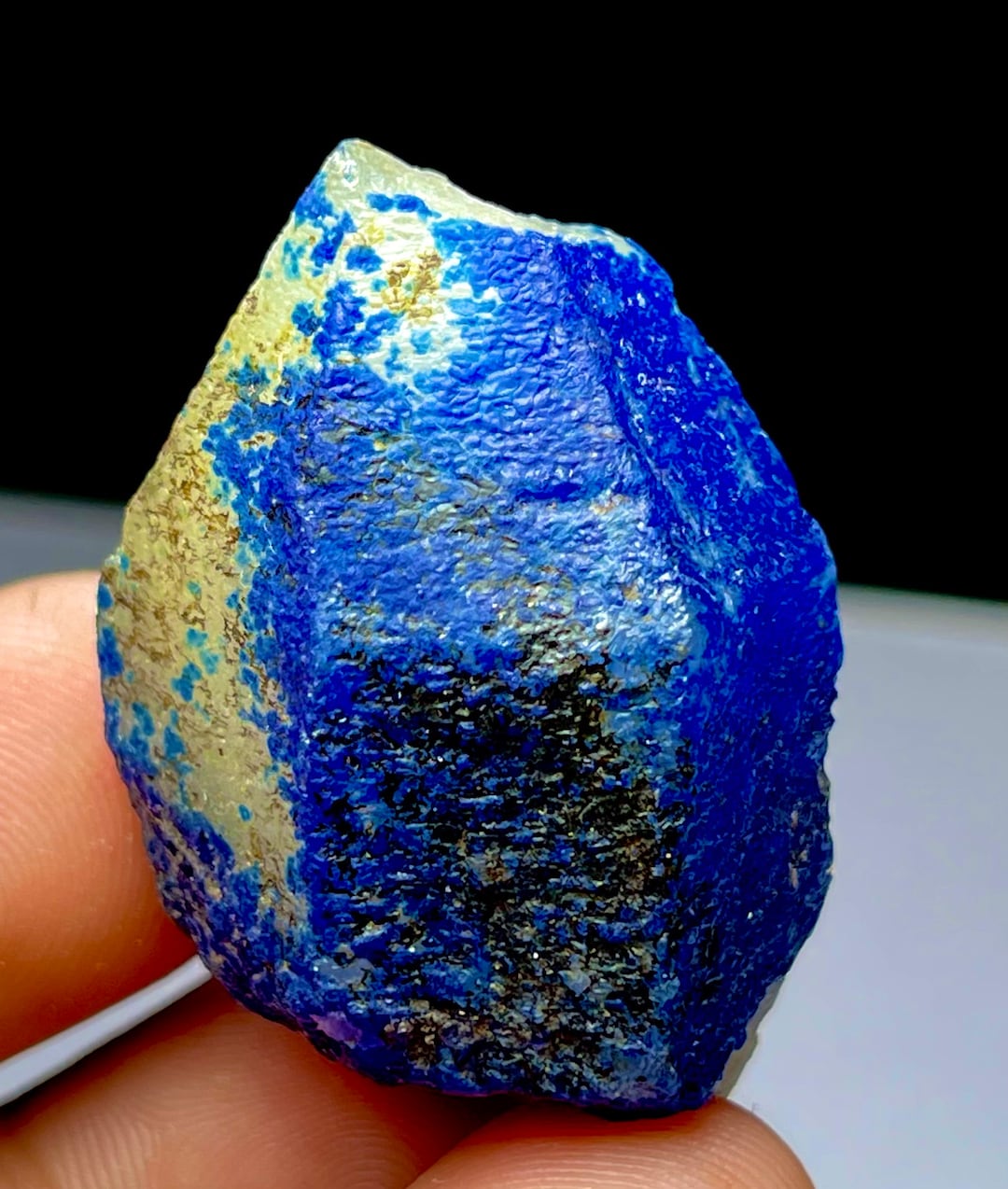 140 Carats Rare Beautiful Blue Color Fluorescent Afghanite Crystal - Etsy