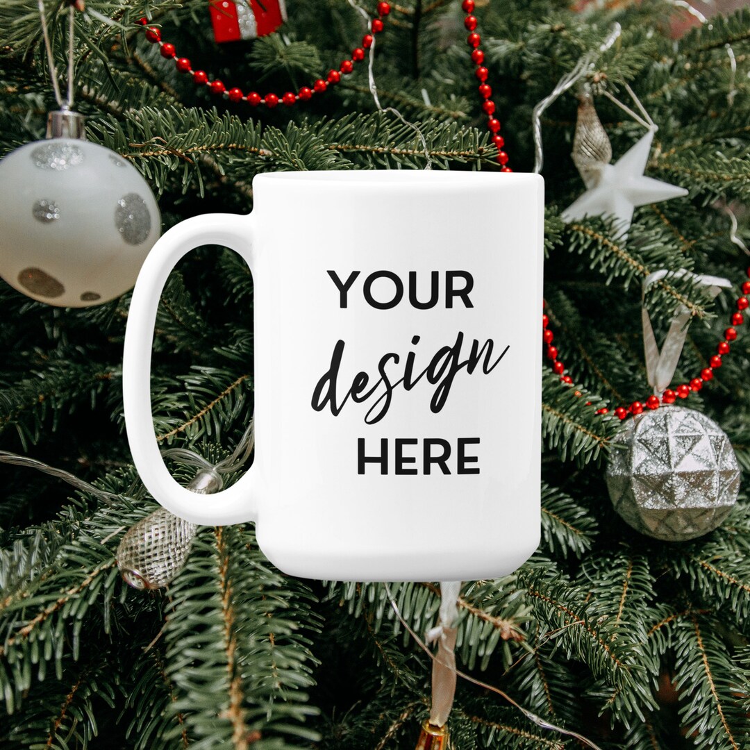 Christmas Mug Mockup Coffee Cup Mock up Winter Mock up - Etsy