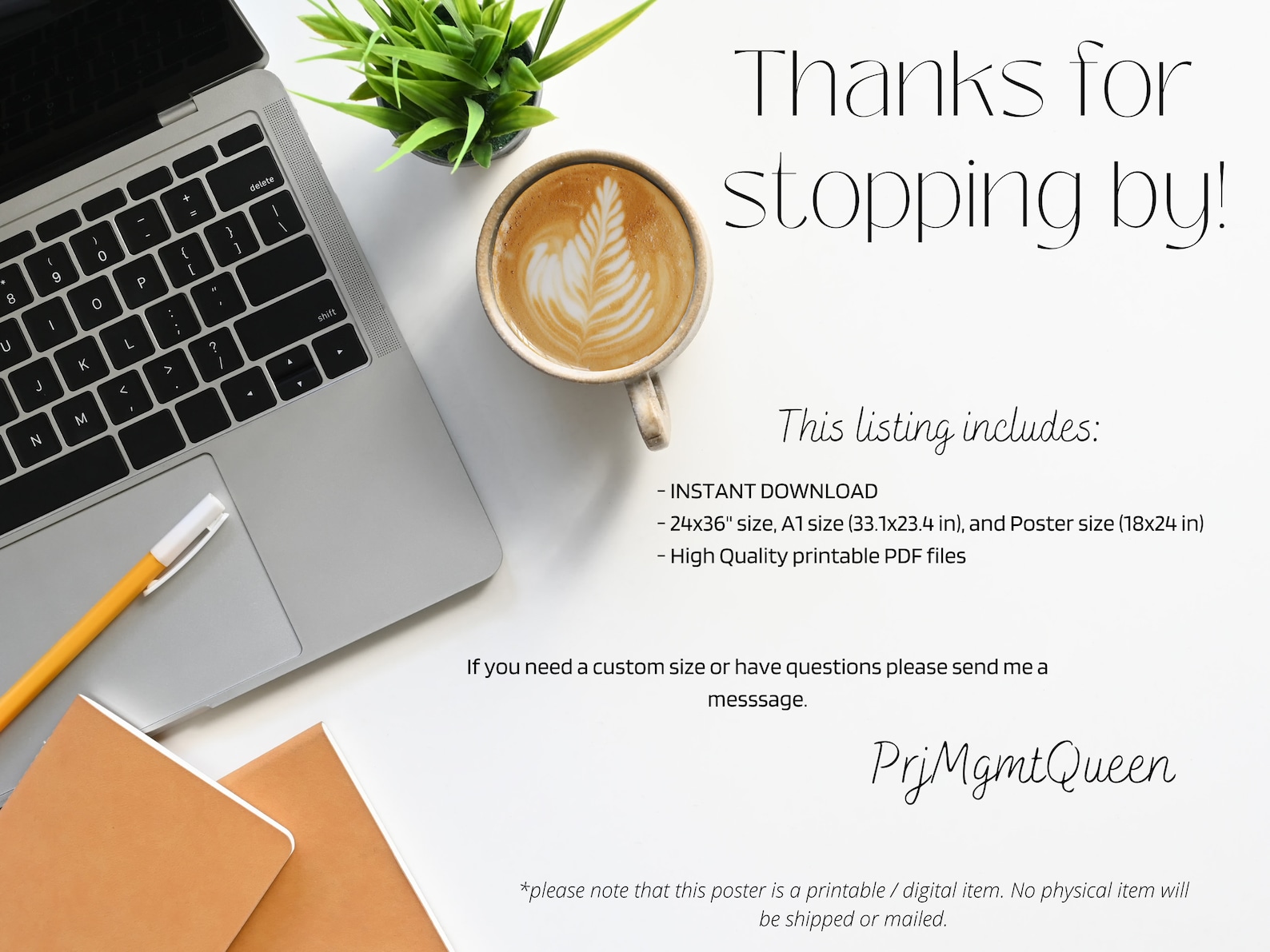 PMP Poster - Pmp'n Ain't Easy, Project Management Office Decor - PDF ...