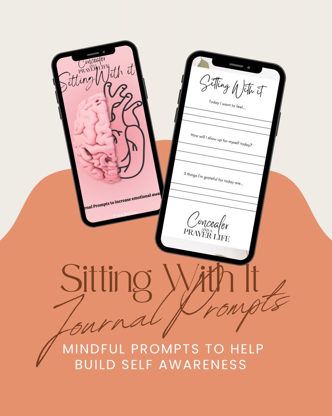 Sitting With It Mindfulness Journal Prompts - Etsy