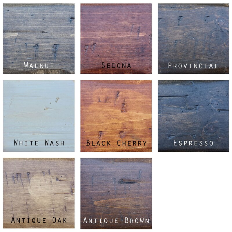 Pine Stain Samples - Etsy