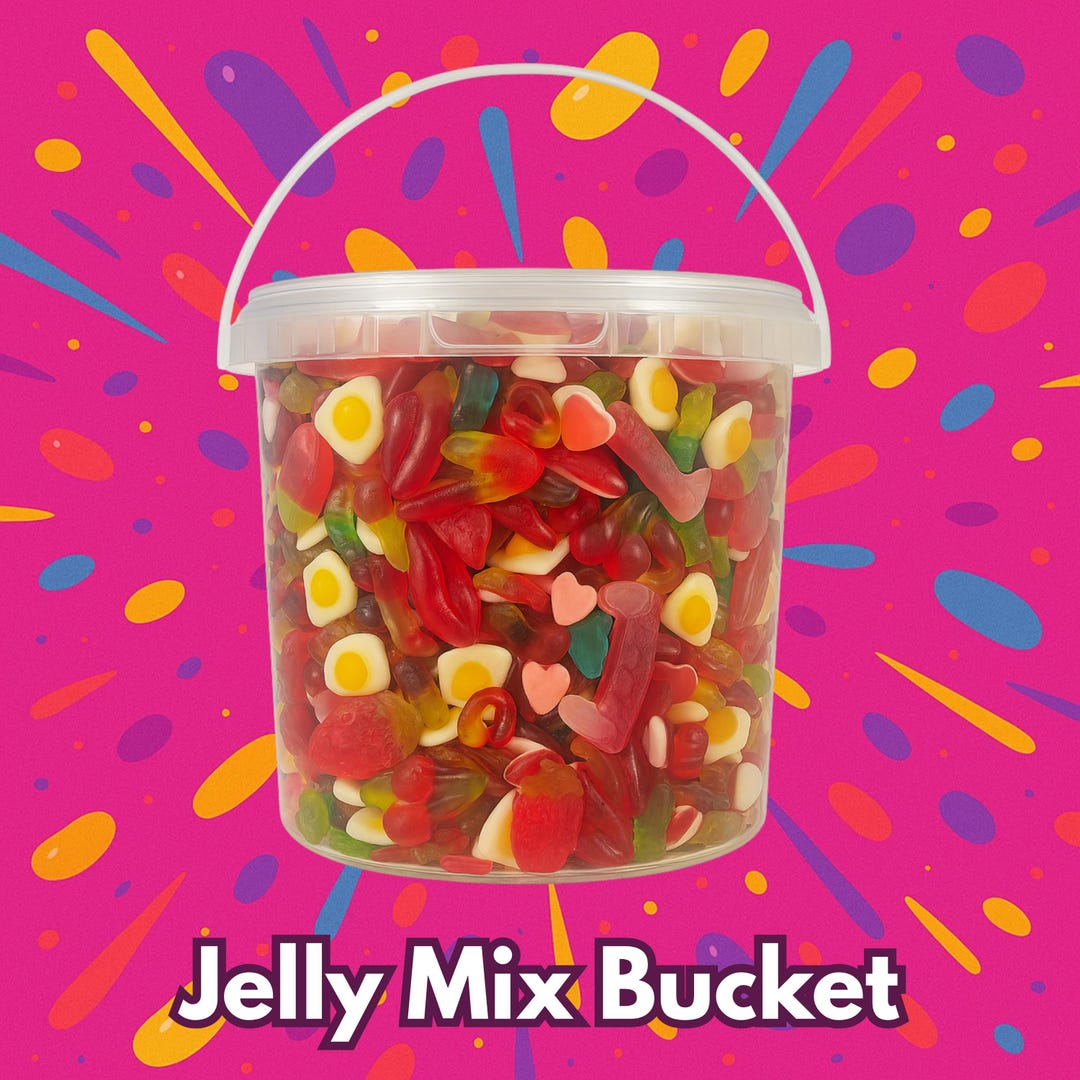 500g Jelly Sweet Mix Tub | Exploded Sweets - Etsy UK