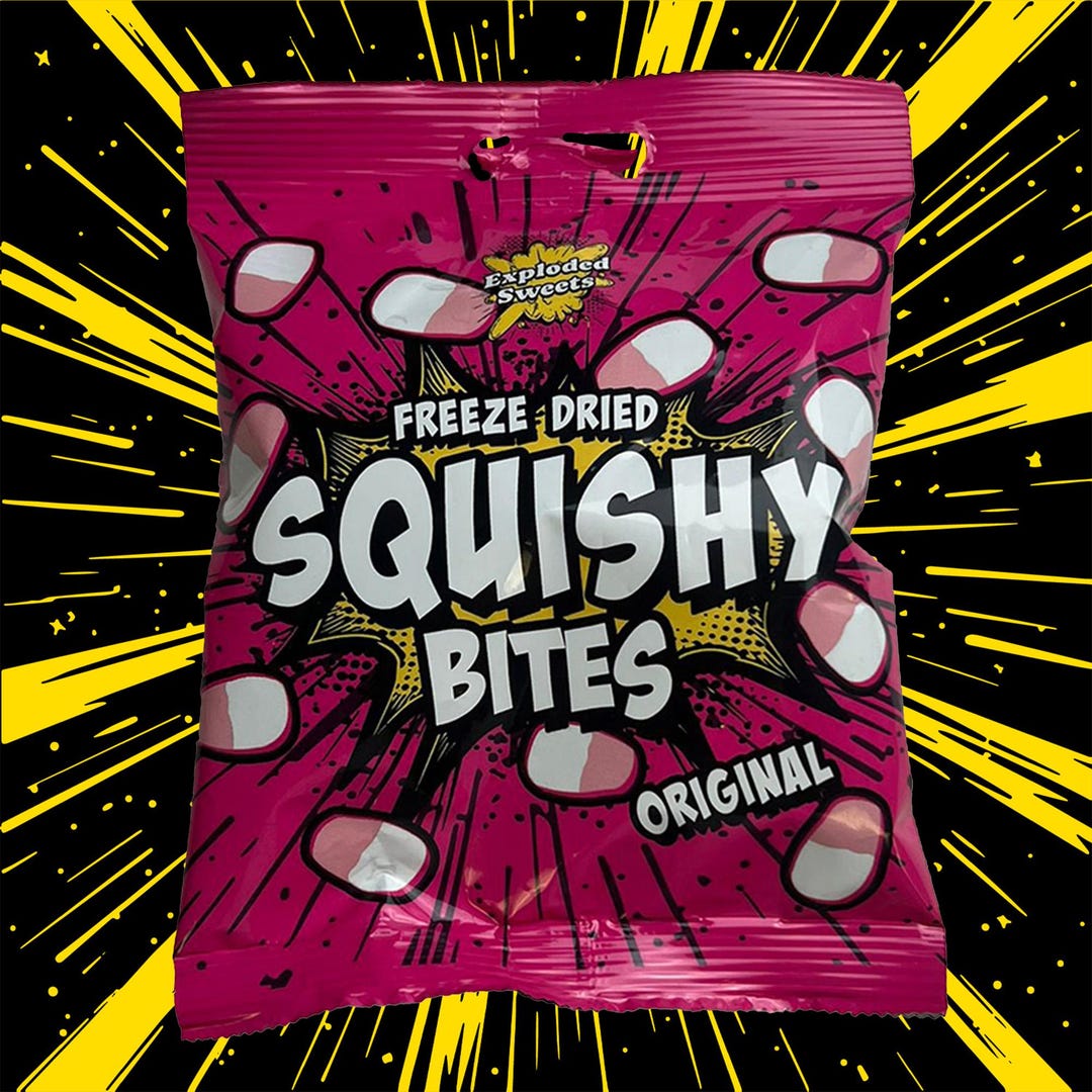 Squishy Bites - Original | Exploded Sweets | Freeze Dried Candy UK ...