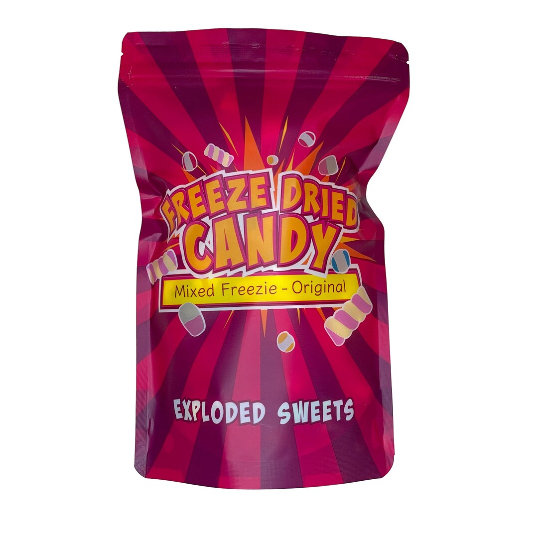 Freezie Bag Original Exploded Sweets Freeze Dried Candy UK - Etsy