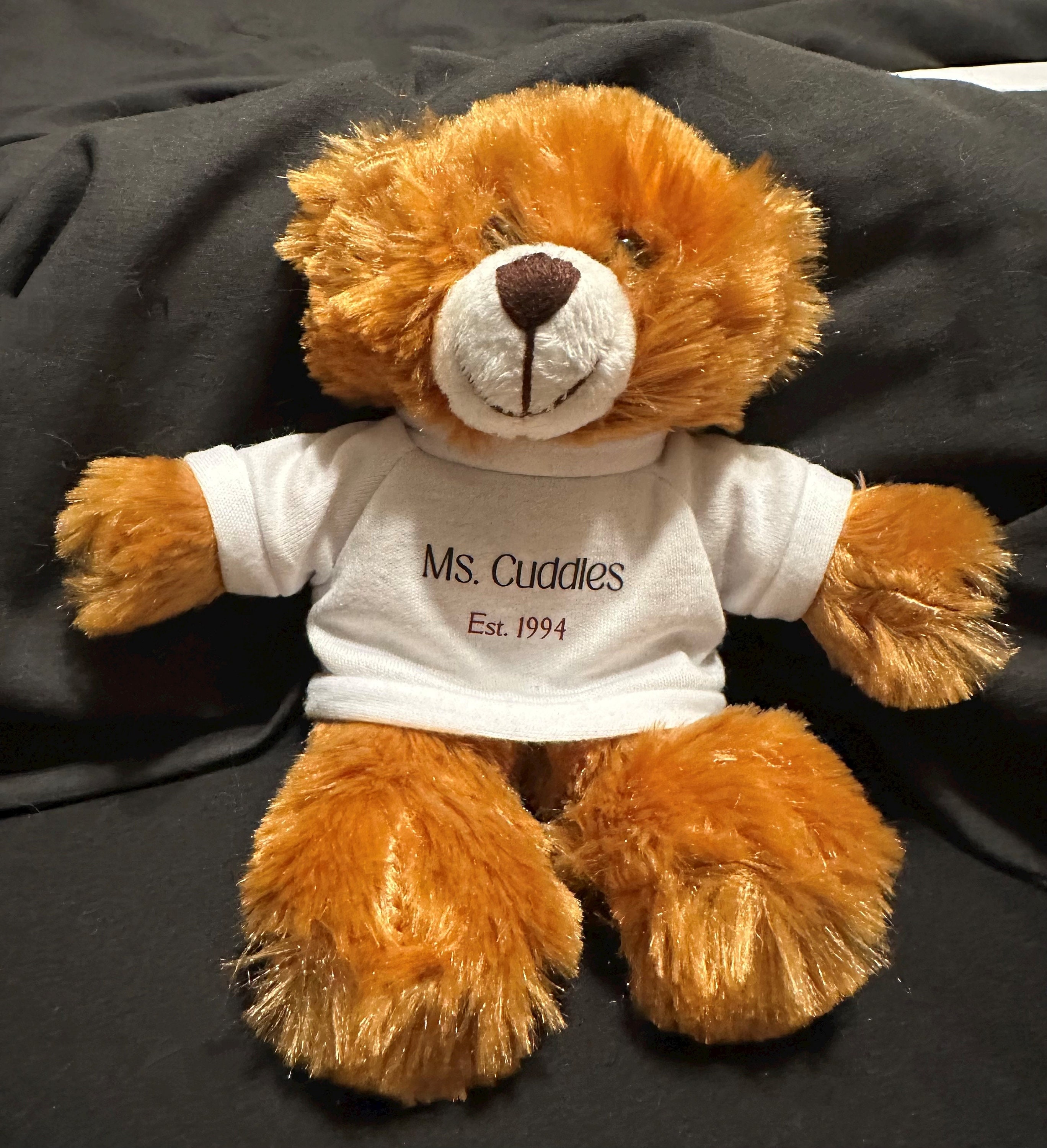 Ms. Cuddles Vampire Diaries Bonnie Bennett Mini Stuffed Animal Bear ...