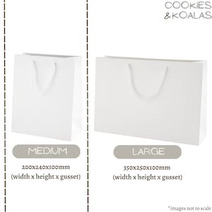 Personalised Logo Gift Bags - Customised Gift Bags With Gold/silver ...