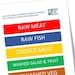 Colour Coded Chopping Board Poster, HACCP Form, Restaurant, Cafe, Food ...