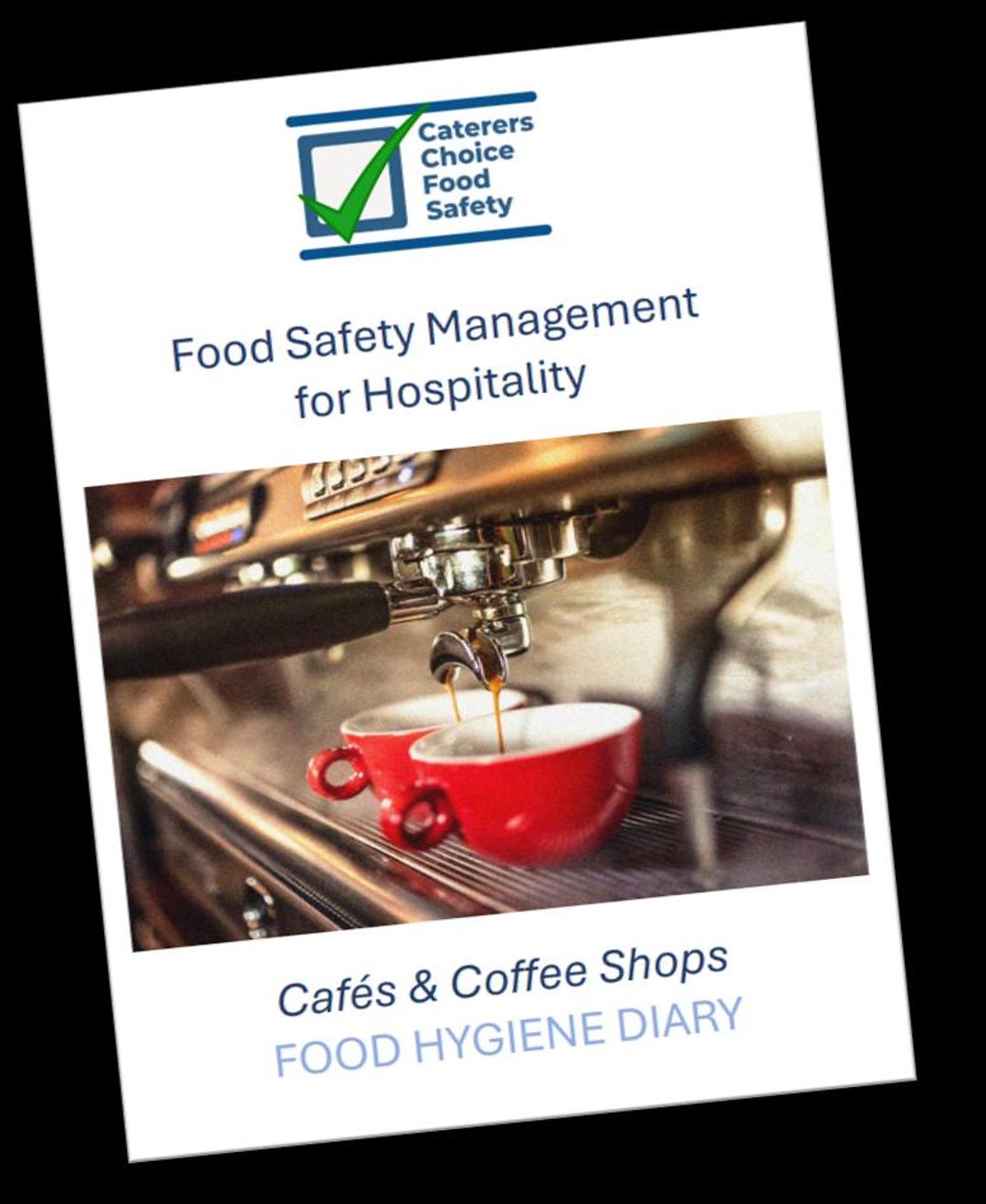 FSMH Food Hygiene Diary - Cafes & Coffee Shops, HACCP Form, Restaurant ...