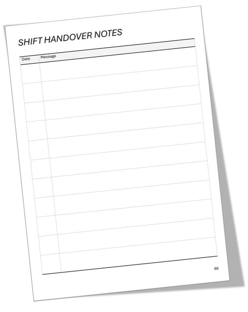 FSMH Food Hygiene Diary - Cafes & Coffee Shops, HACCP Form, Restaurant ...