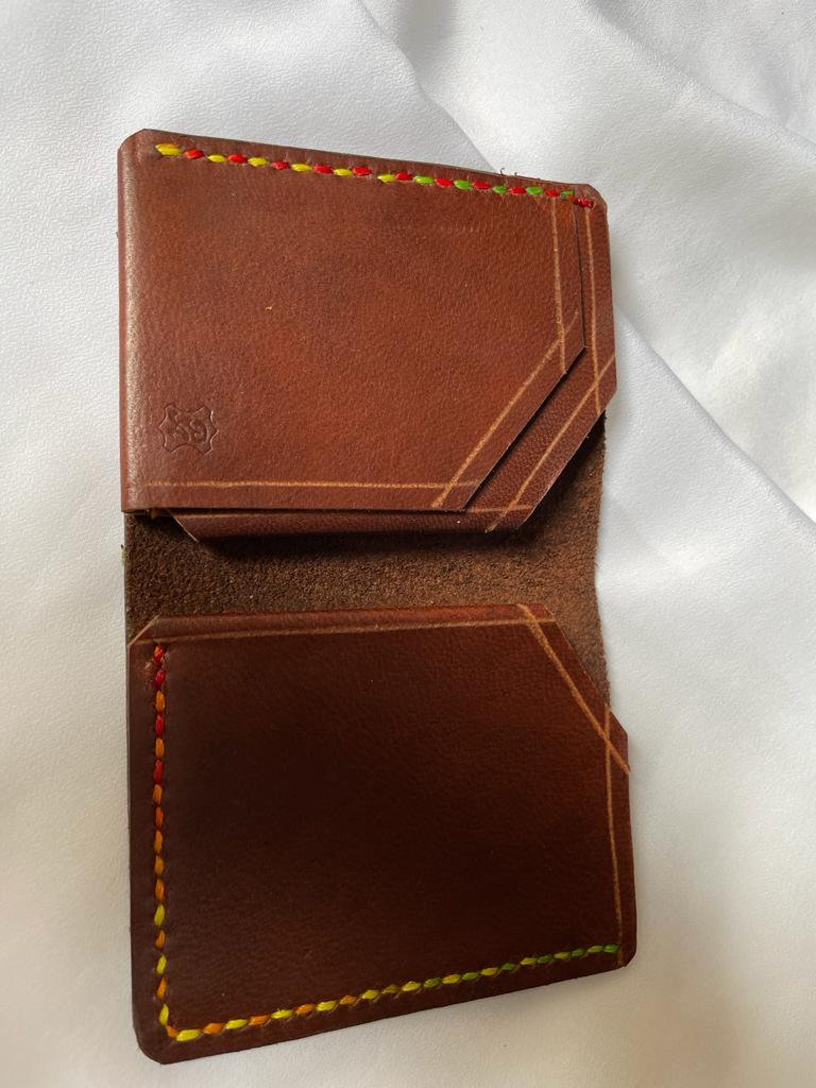 GENUINE LEATHER WALLET, Handmade Leather Wallet for Men, Gift for Him ...